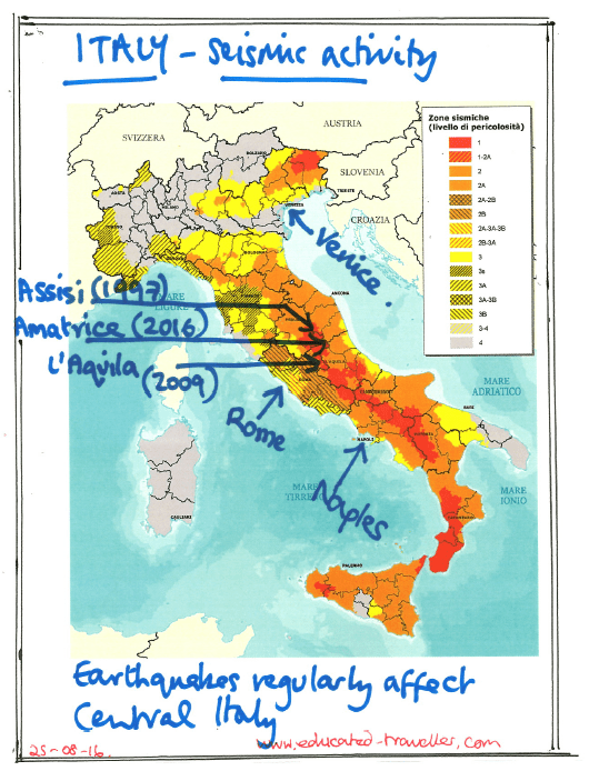 Earthquakes in Italy – The Educated Traveller