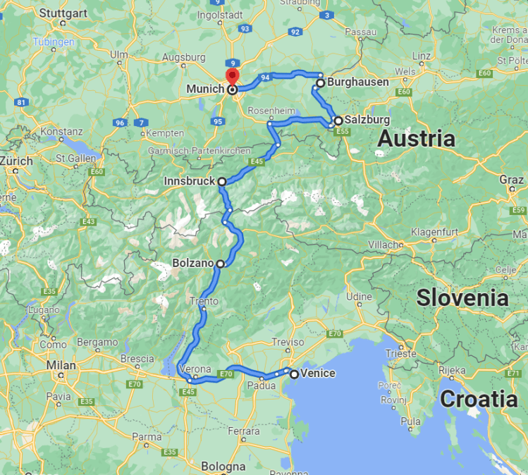 Venice to the Alps – The Educated Traveller